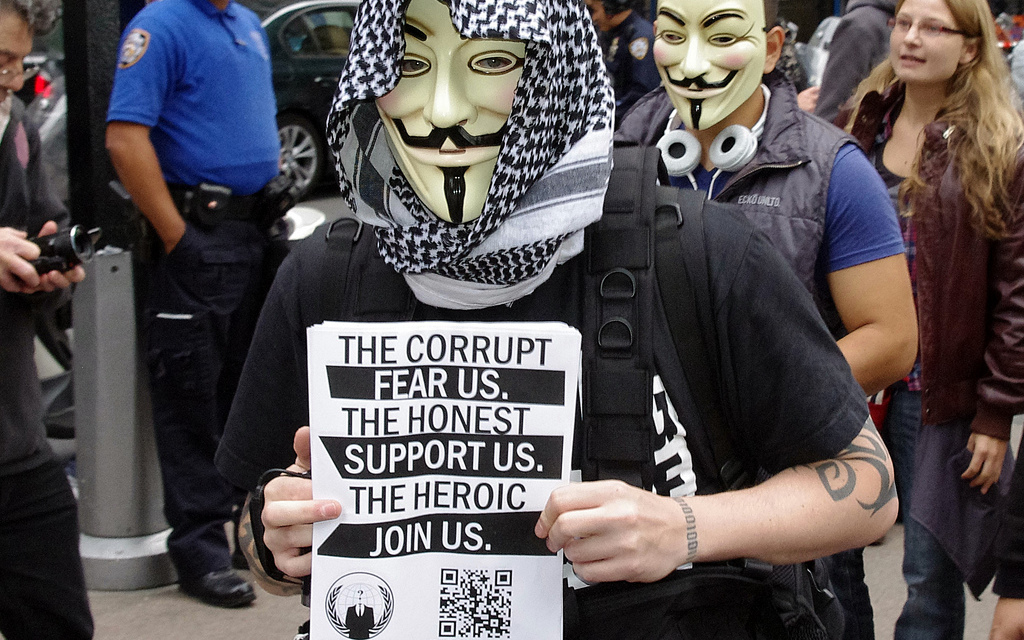 Anonymous: a new civil disobedience movement for the twenty-first century