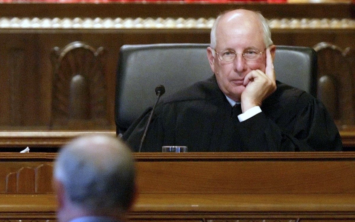 Ohio justice rejects death penalty law he wrote