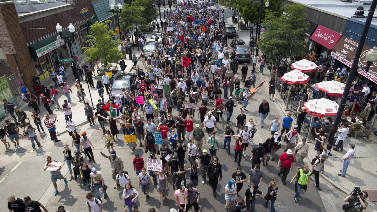 Protesters Prepare For Larger NATO Demonstration