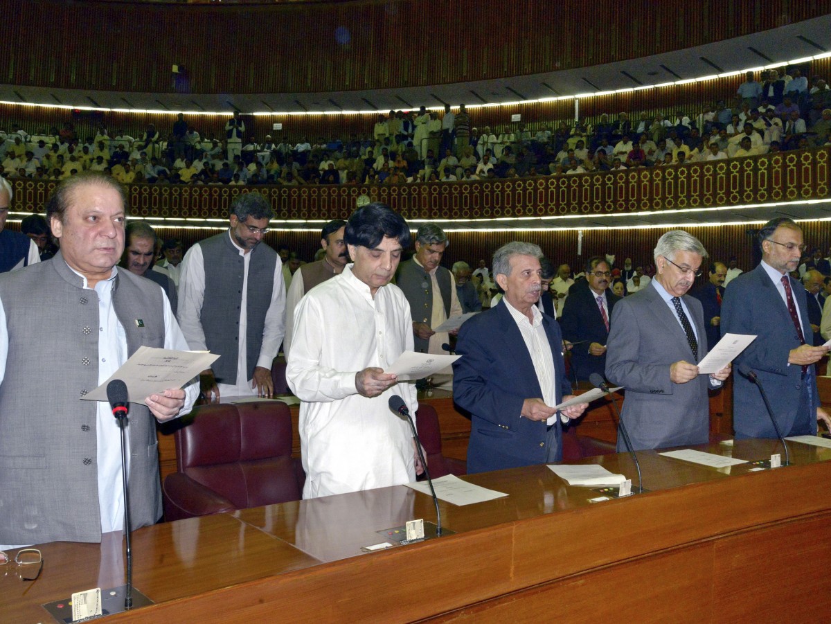 Pakistan Swears In Newly-Elected National Assembly Pakistan Swears In Newly-Elected National Assembly