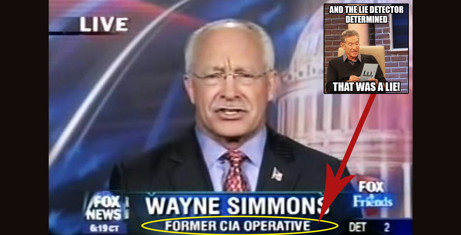 Fox News’ CIA Expert Arrested for Lying About Being in CIA