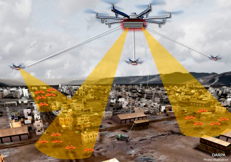 DARPA Developing 'Wide-Area Persistent Surveillance' To Track Drones