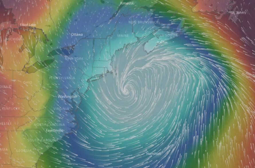 "Bomb Cyclone" Set To Detonate Off The East Coast Amid Record Freezing ...