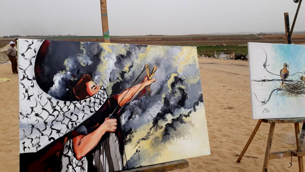 How Gaza’s Artists Are Expressing Hope and History on the Border