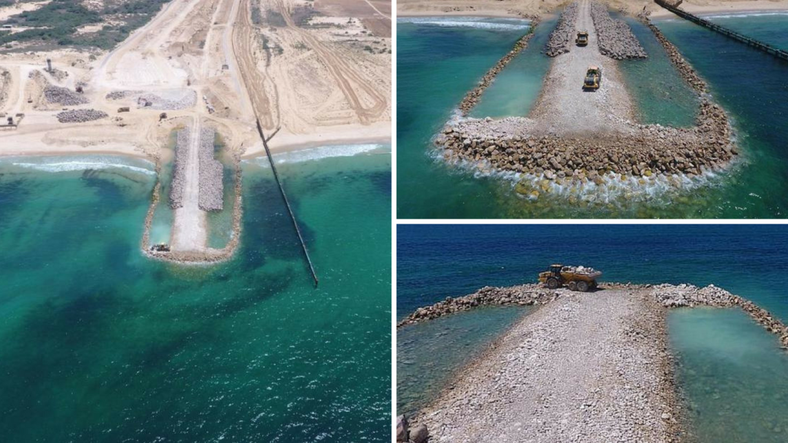 Israel's New "Impenetrable" Underwater Sea Barrier Blockading Gaza