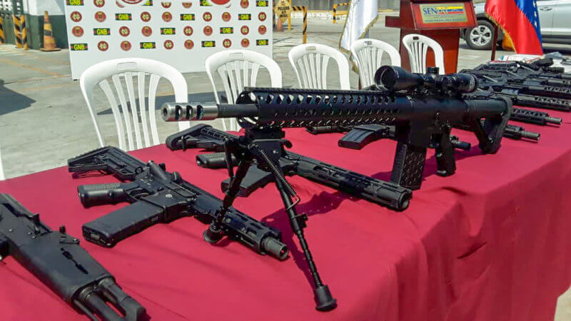 Venezuela Authorities Discover Cache of US-Made Weapons Amid Slow ...